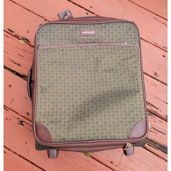 Hartmann | Bags | Hartmann Wings Collection Diamond Jacquard Wheeled ...